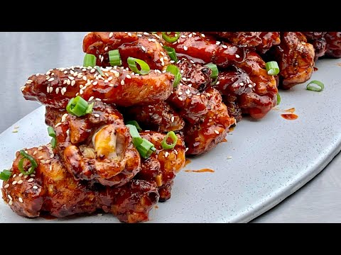 Spicy Korean BBQ Wings