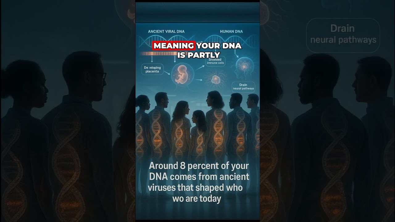 8% of Your DNA Is Ancient Virus Code—Here’s How It Shapes Your Body and Brain