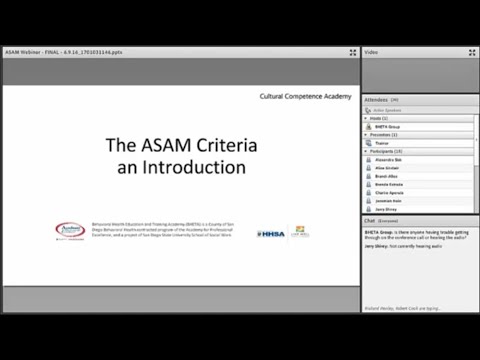 ASAM Webinar