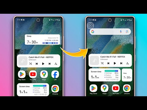 How to Move and Rearrange Apps and Widgets on Home Screen on Samsung