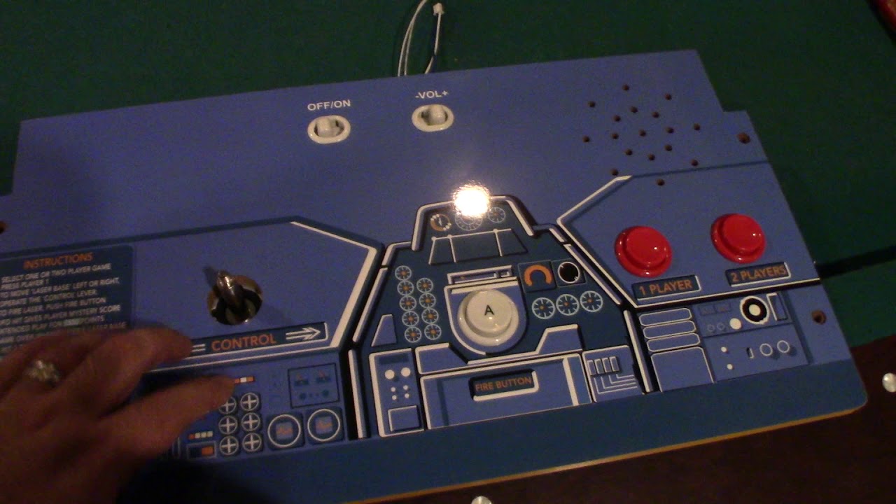 Space Invaders Control Panel