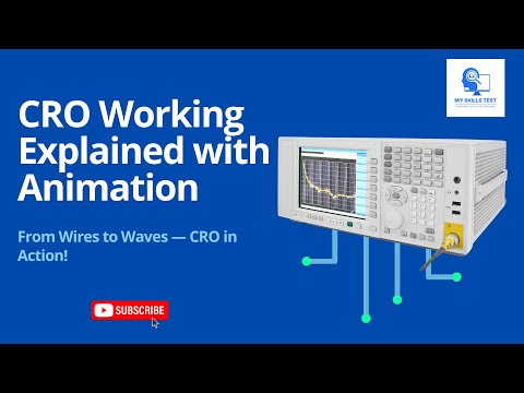 Cathode Ray Oscilloscope Explained | Learn How CRO Works in Simple Steps! | What is a CRO?