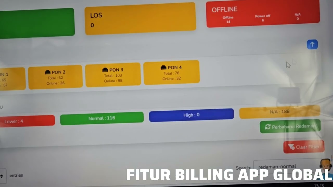 FITUR BILLING APP GLOBAL TECHNOLOGY