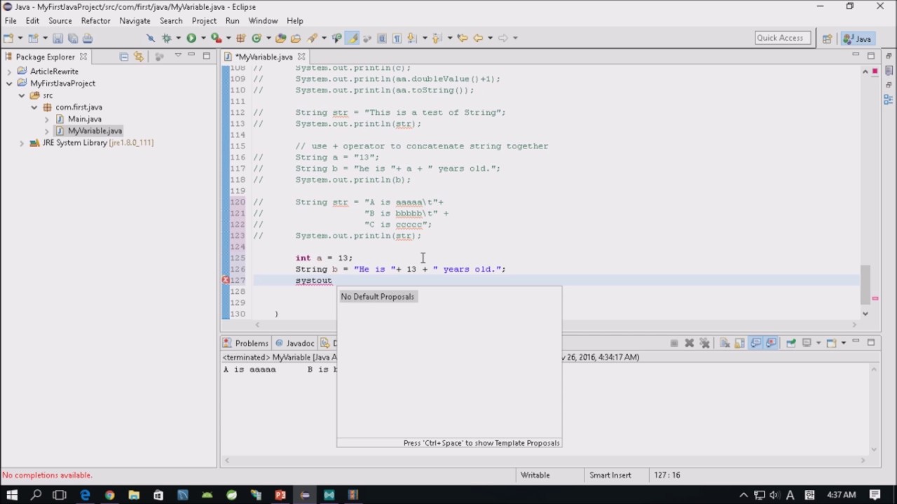 17. Khmer Java: String