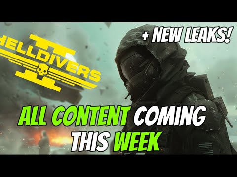 CEO of HELLDIVERS 2 Reveals ALL NEW Content Coming This Week (+ Weapon, Stratagems & Armor Leaks)