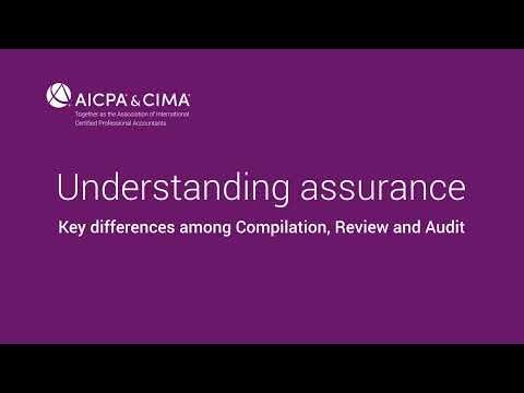 Understanding assurance: Key differences among Compilation, Review and Audit