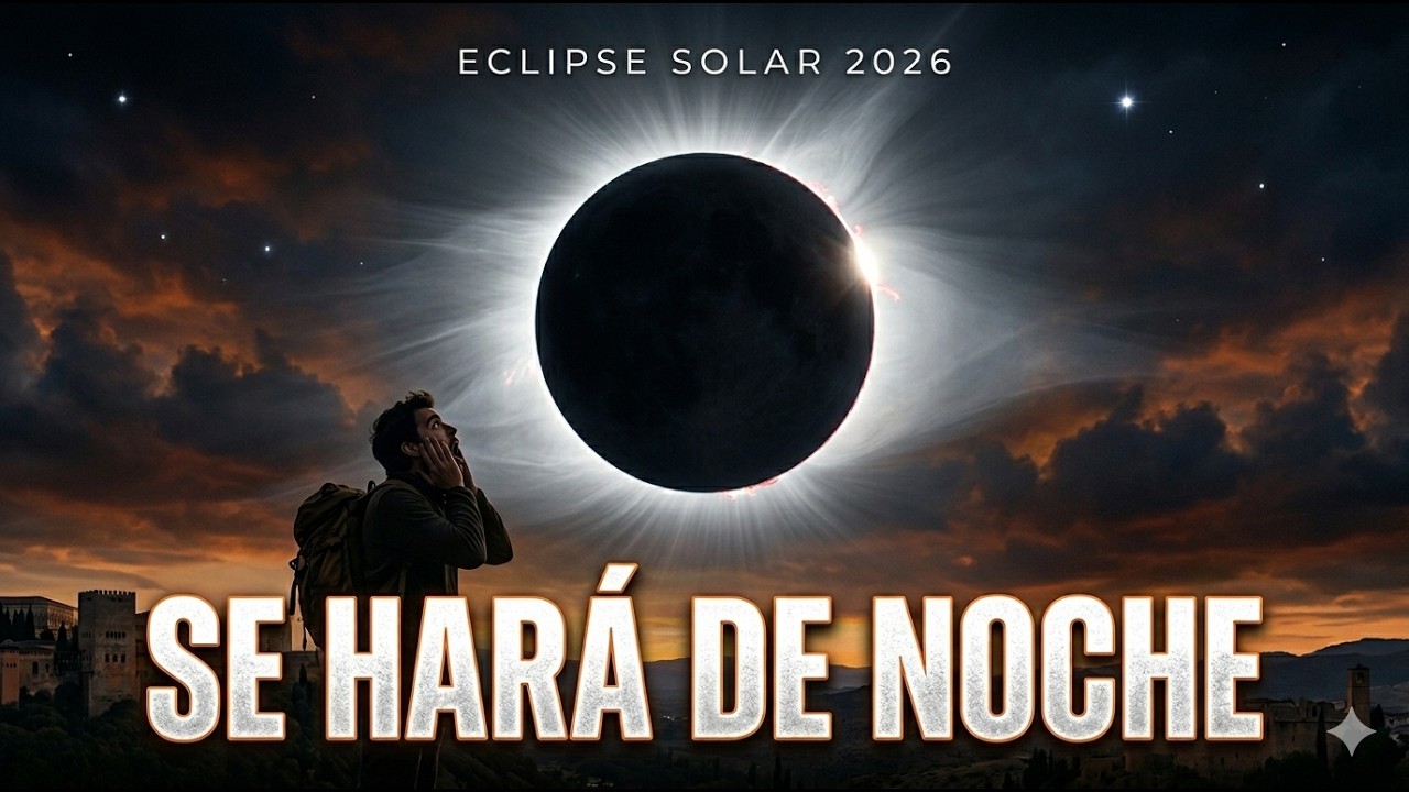 The solar eclipse that will darken Spain in 2026 🌑
