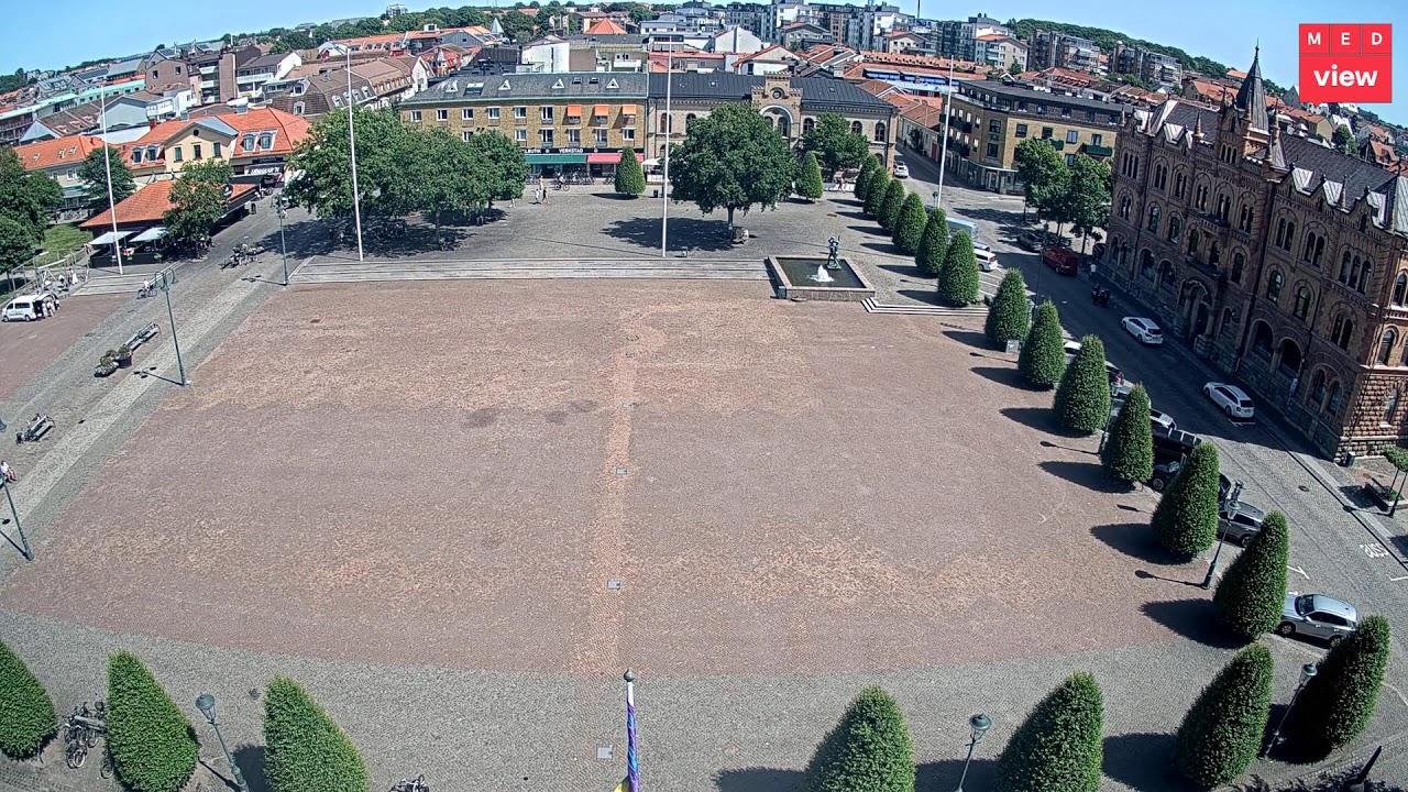 Varbergs Torg Market Square - Live Webcam | GeoWebcams