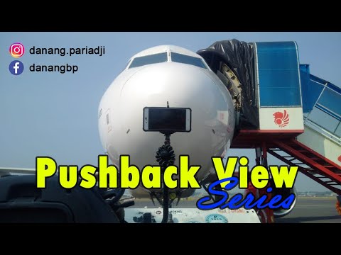 Pushback Ops. Boeing 737-900ER Lion Air PK-LHM as JT178 SUB-LOP