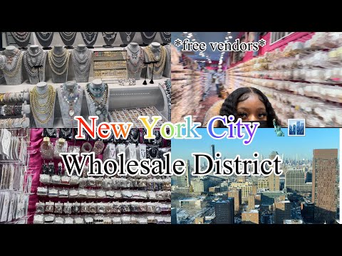 I WENT TO THE LARGEST WHOLESALE DISTRICT IN NYC | FREE VENDORS FOR YOUR BUSINESS | *accessories*