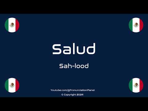 How to Pronounce Salud? (CORRECTLY) | Say Cheers in Mexican Spanish | National Day 16th September