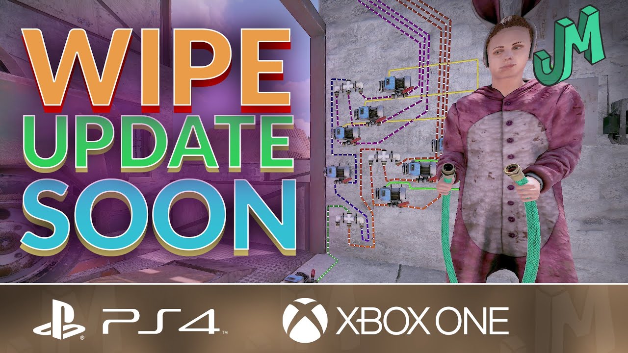 Wipe Times, Next Update Looming PTB 🛢 Rust Console 🎮 PS4, XBOX
