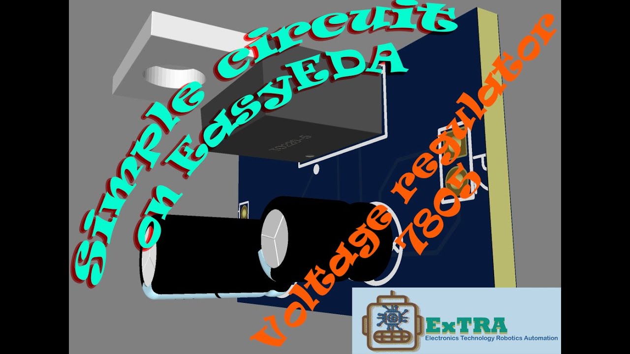 How to Design a Circuit and PCB with EasyEDA for beginners || ExTRA
