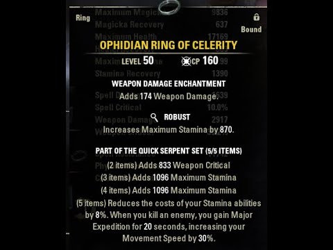 Speed Bug — Elder Scrolls Online