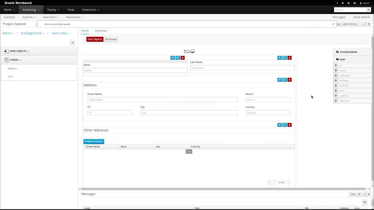 UberFire Form Builder
