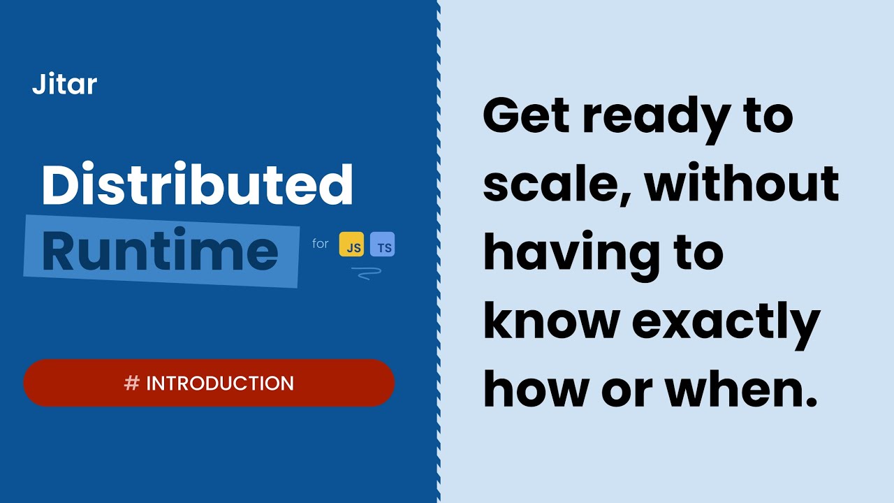 Jitar | The Runtime for Scalable Full-Stack Apps