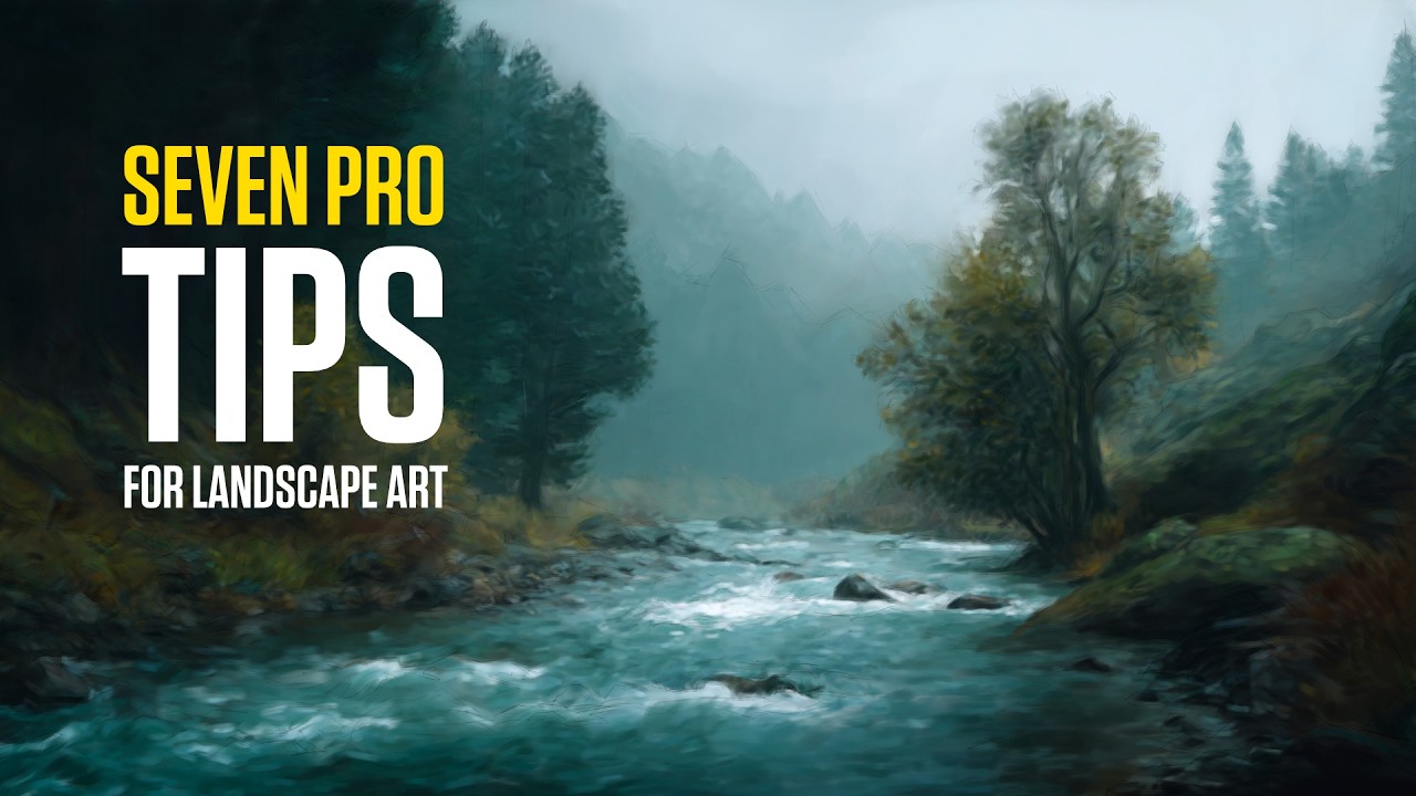 7 Pro Tips for Stunning Digital Landscape Paintings