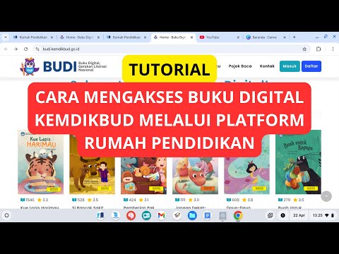 TUTORIAL CARA MENGAKSES BUKU DIGITAL KEMDIKBUD MELALUI PLATFORM RUMAH PENDIDIKAN TERBARU 2025