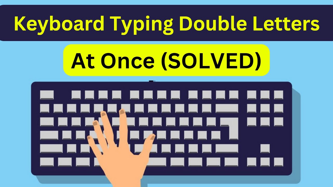 How To Fix Keyboard Typing Multiple Letters At Once Windows 11/10 | Easiest Way