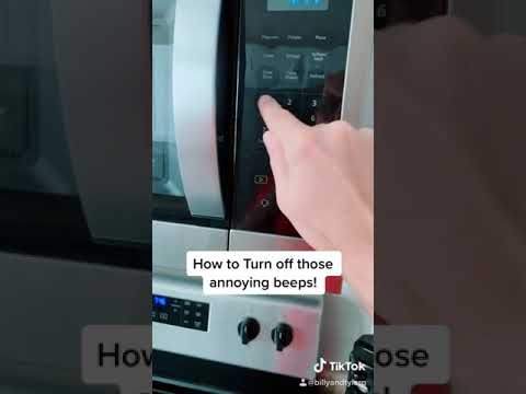 How to Turn off sounds on a whirlpool microwave