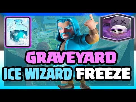 Graveyard Ice Wizard Freeze Poison Cycle Deck | Clash Royale Deck After ...