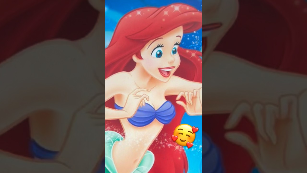 Ariel’s Glowup as Ai  #wicked #glowup #transformation #disneyprincess #glowupchallenge #shorts