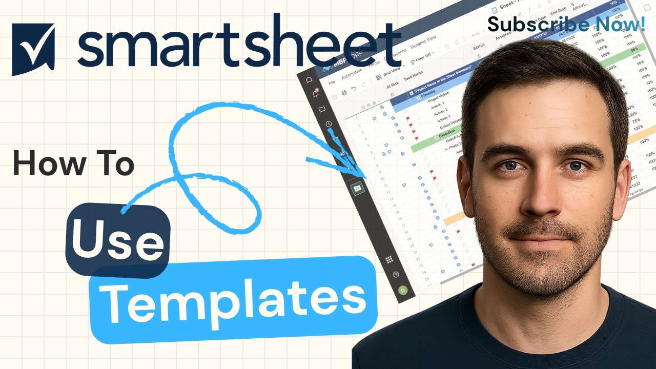 How to Use Templates in Smartsheet (Step-by-Step Guide) | Smartsheet 2026