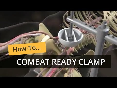 Combat Ready Clamp (CRoC) Junctional Tourniquet Application