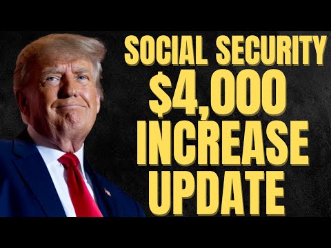 $4,000 INCREASE For Social Security Beneficiaries Update | $4,000 BONUS Deduction For SSA