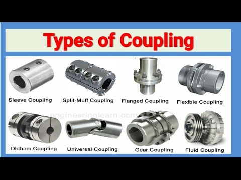 Different types of coupling used in industries | types of coupling | shaft couplings Rigid Coupling
