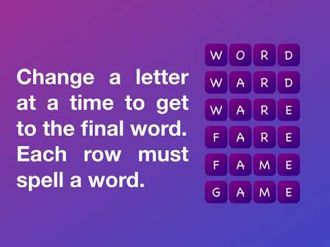 Word Ladders: Show us your skills