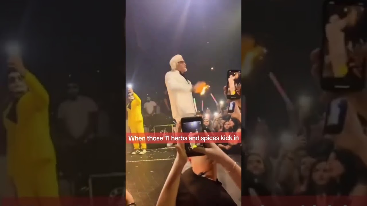 When those 11 herbs and spices kick in #shorts  #funny #kfc #party