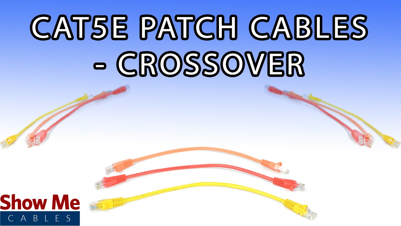 Cat5e Crossover Patch Cables - Quickly & Easily Connect Your Network