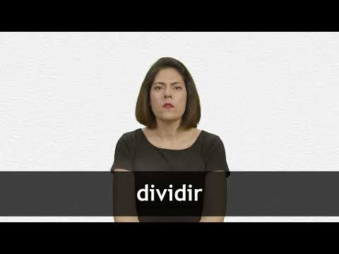 English Translation of “DIVIDIR” | Collins Spanish-English Dictionary