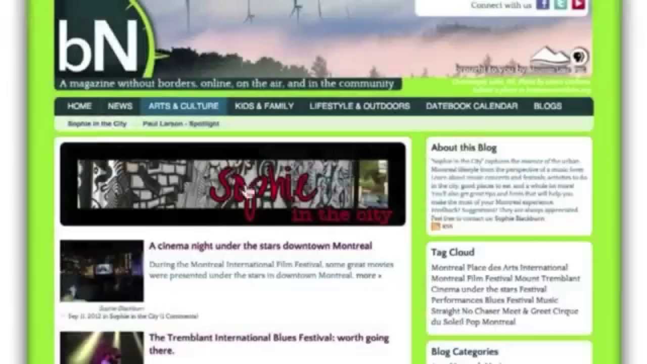 Sophie Blackburn Interactive Journalist - Demo trailer