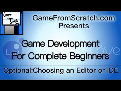 Optional 3: Choosing a Lua IDE or Editor-- Gamedev for Beginners Tutorial Series