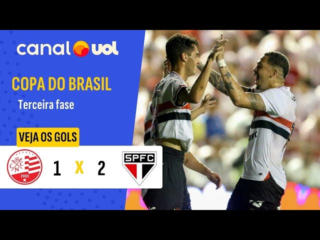 São Paulo usa Luciano e base e vence Náutico em jogo com expulsões