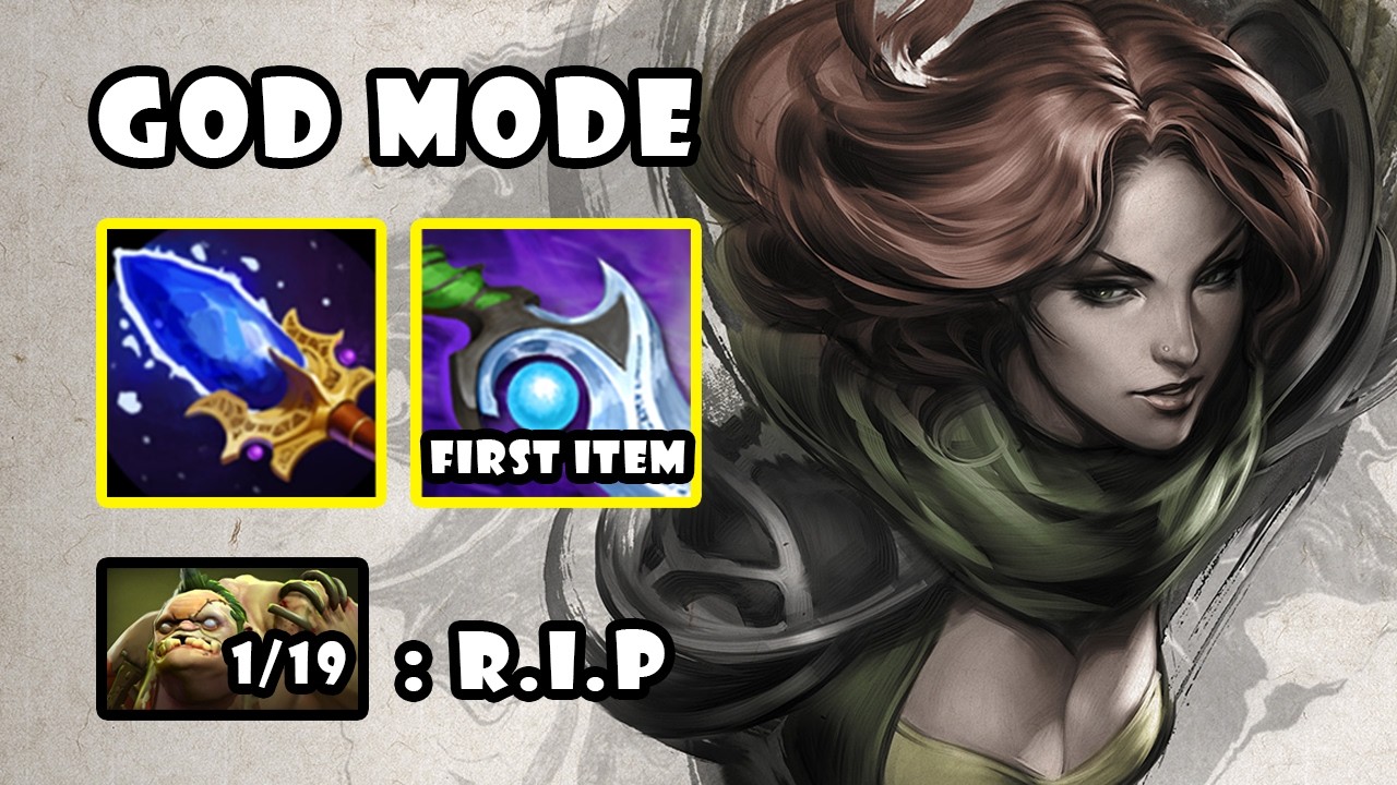 How to Play New Support Windranger GOD Mode is Enable | Dota 2 Gameplay 7.40c