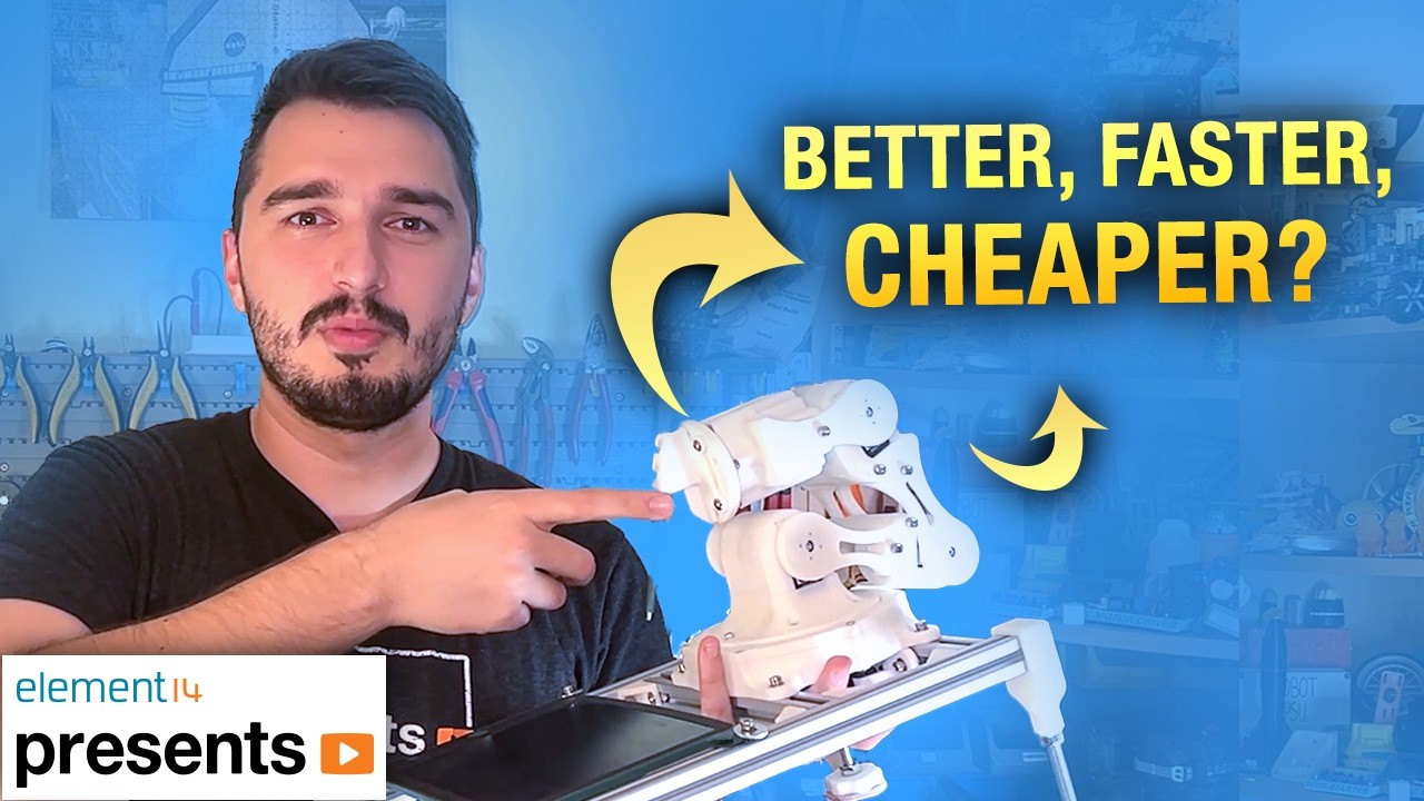 Making a Stronger Affordable DIY Robot Arm with 3D Printing with ...