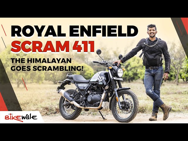 Royal Enfield Scram 411 Review | The Himalayan Scrambler For Urban ...