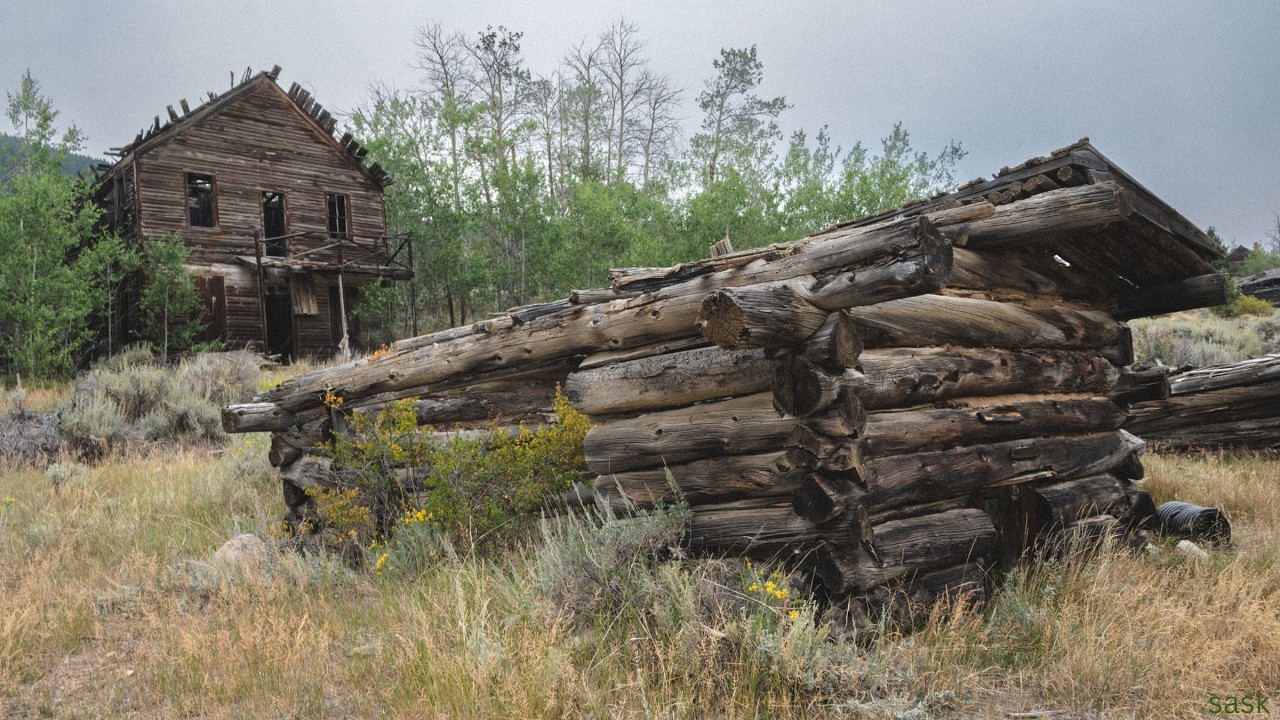 Ghost Towns In Montana's Mountains