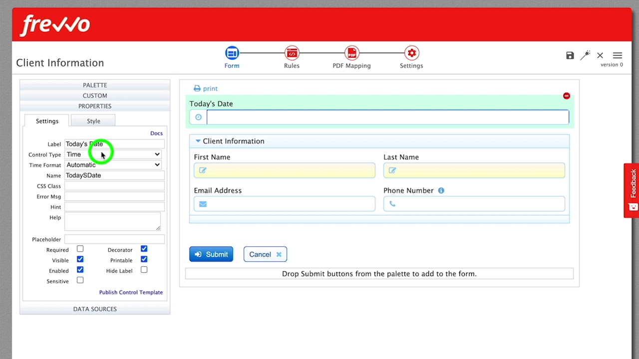 Forms Tutorial 1 – First Form