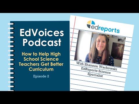 How to Help High School Science Teachers Get Better Curriculum - EdVoices