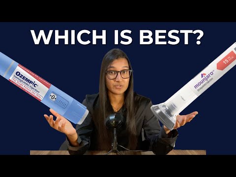Ozempic vs Mounjaro - Comparing the GLP-1 analogues