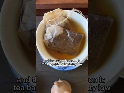 Good tea quality = still good overbrewed #tea #quality #gongfutea #teabag #jessesteahouse #redtea