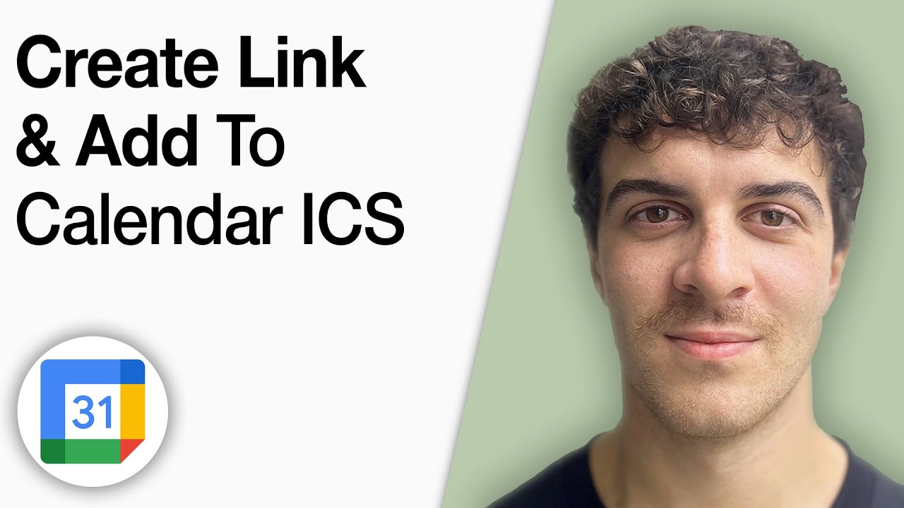 How to Create a Google Calendar Link and Add to Calendar Ics File [2025 Full Guide]