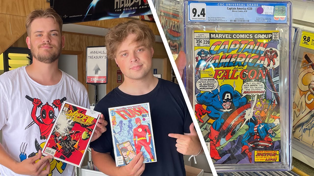 WE FOUND A COMIC BOOK STORE!