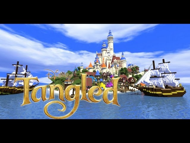 Minecraft Disney - Tangled Minecraft Map