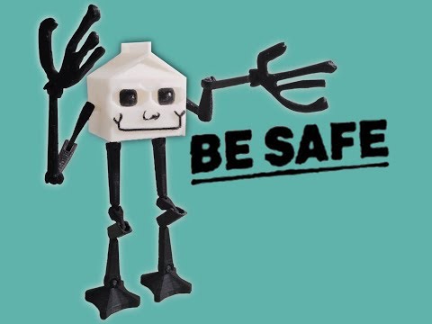 Articulated Milkwalker Action Figure by Megawillbot - Thingiverse