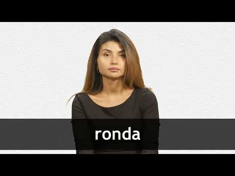 English Translation of “RONDA” | Collins Spanish-English Dictionary